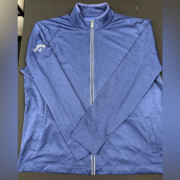 Callaway | Jackets & Coats | Callaway Navy Fullzip Weather Series ...